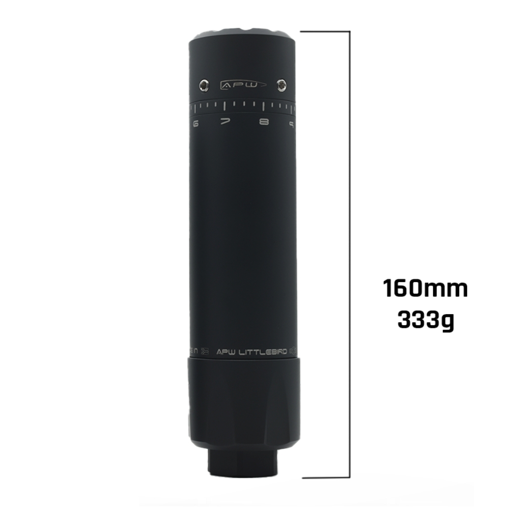 APW Littlebird 22lr demper med tuner | Shooter.no